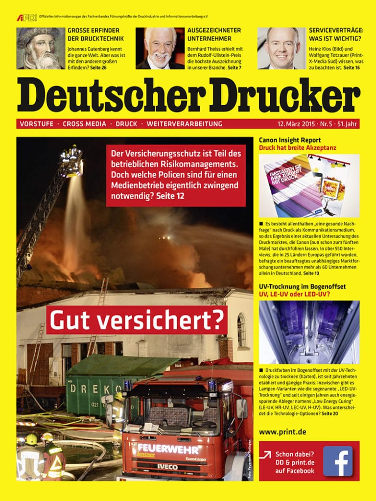 Deutscher Drucker 5/2015 Digital › Print.de