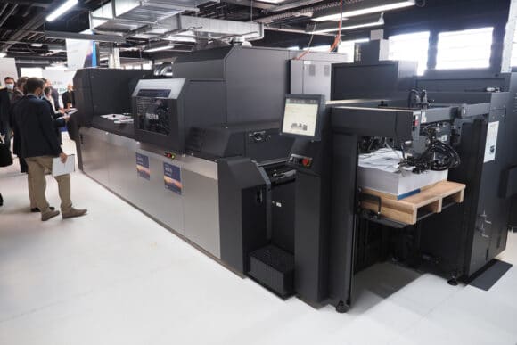 Erste Live-Vorführung der neuen Jet Press 750S High Speed › Print.de