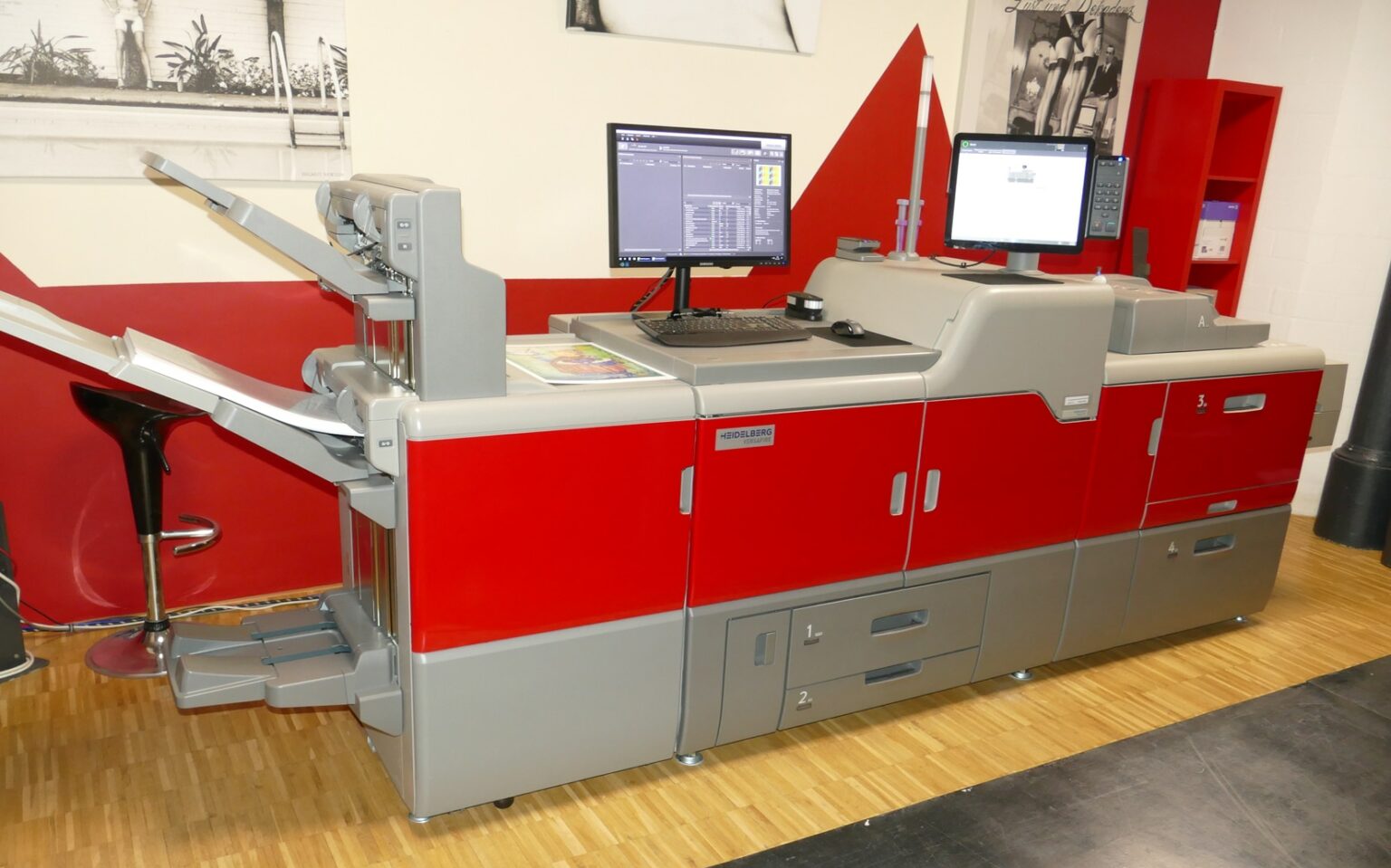Heidelbergs Versafire EV mit Prinect DFE bei dprint in Cottbus › Print.de