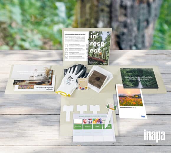 Ökologischer produzieren mit der Nachhaltigkeits-Mappe von Inapa › Print.de