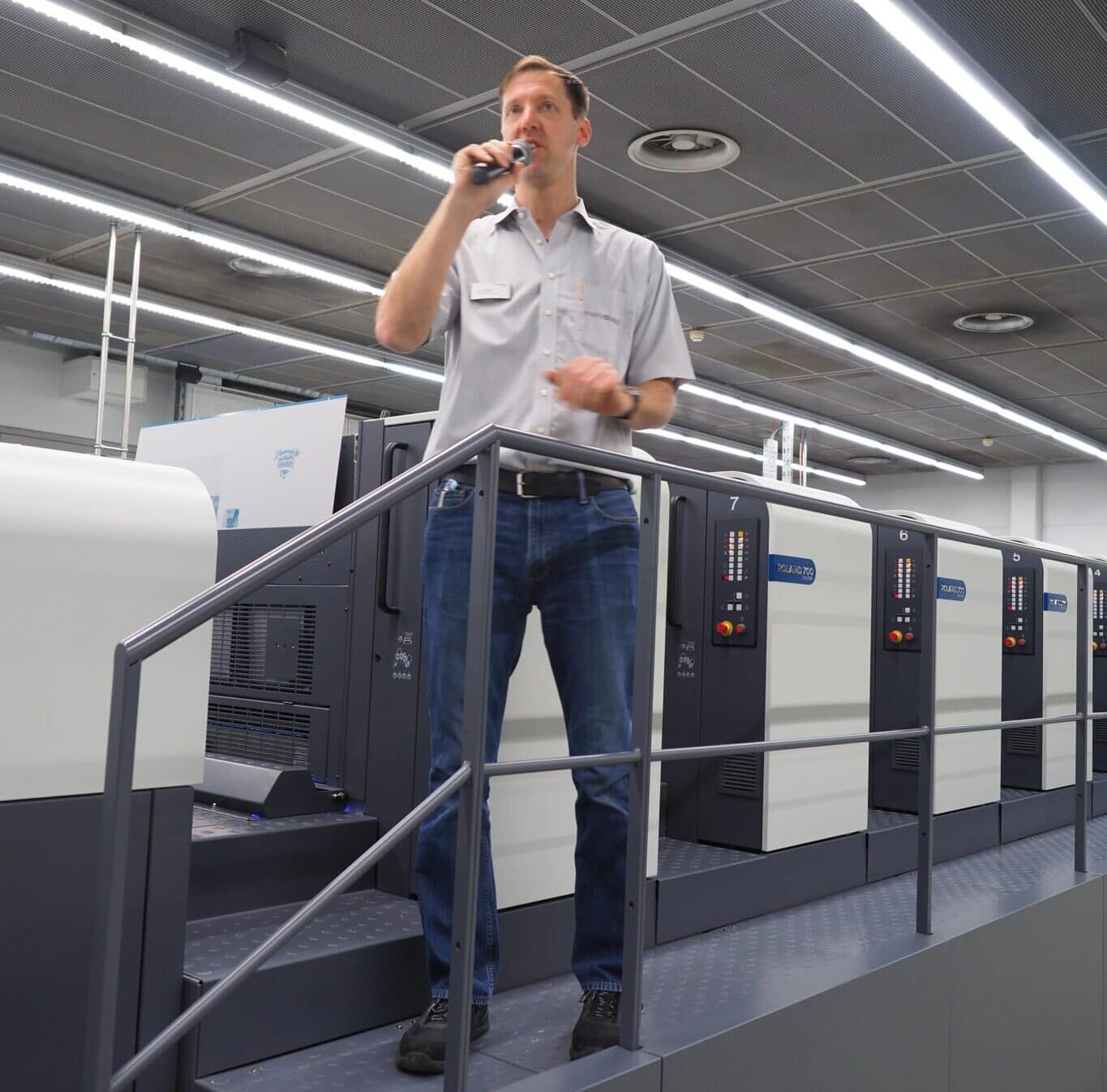 manroland sheetfed lud zum Open House ins Print Technology Center ein ...