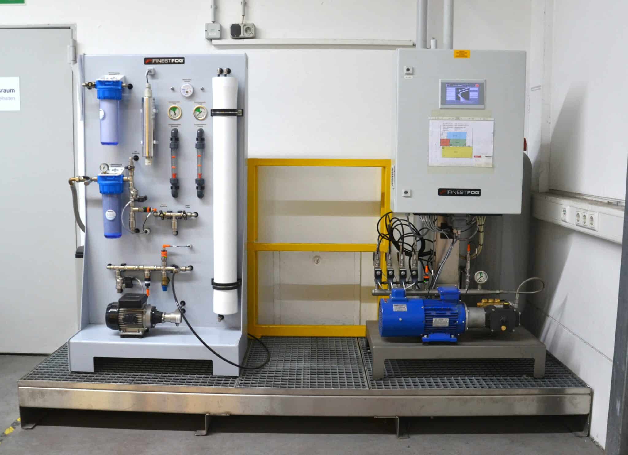 Finestfog hat für Elanders (Donauwörth) ein neues System eingerichtet ...