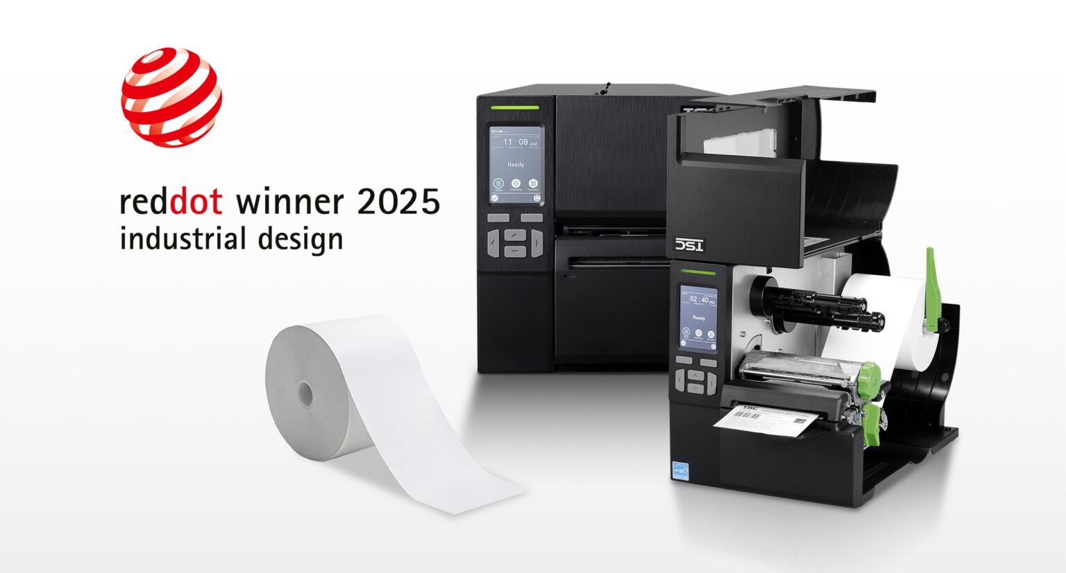 Industriedrucker MB241 Linerless von TSC Auto ID gewinnt Red Dot Award ...